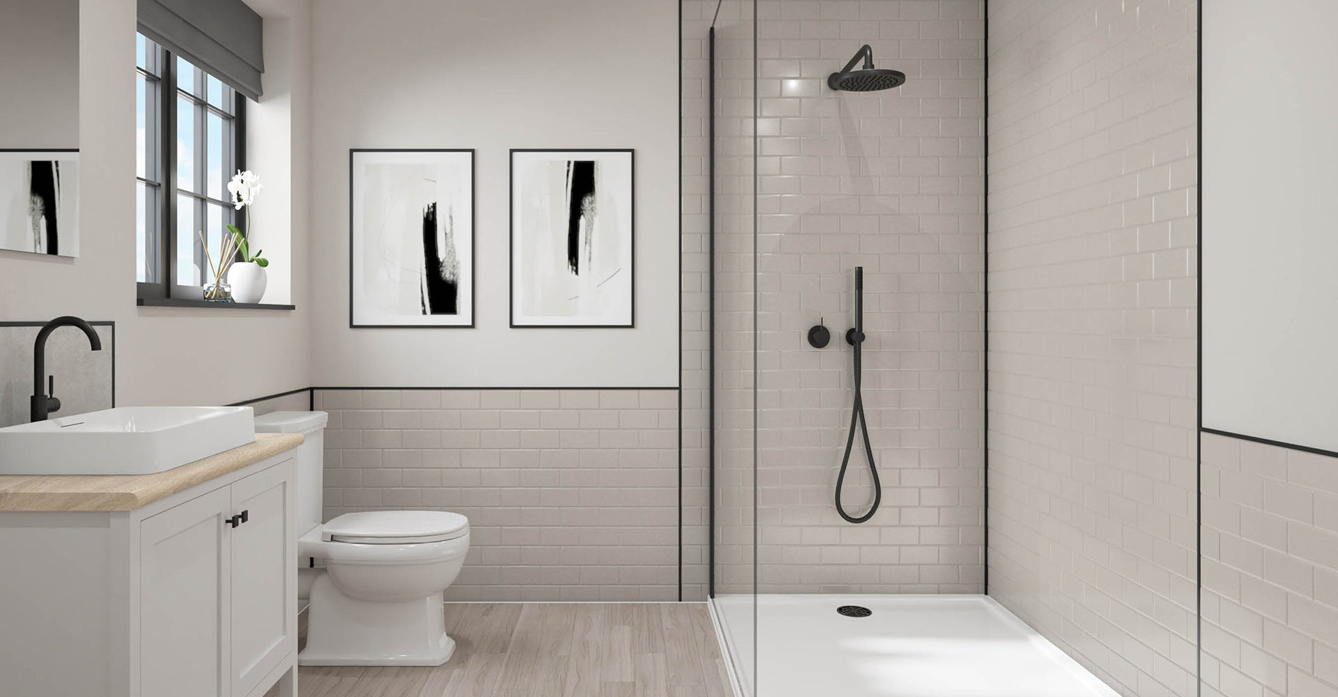 Tile Effect Wall Panels – Bath & More UK