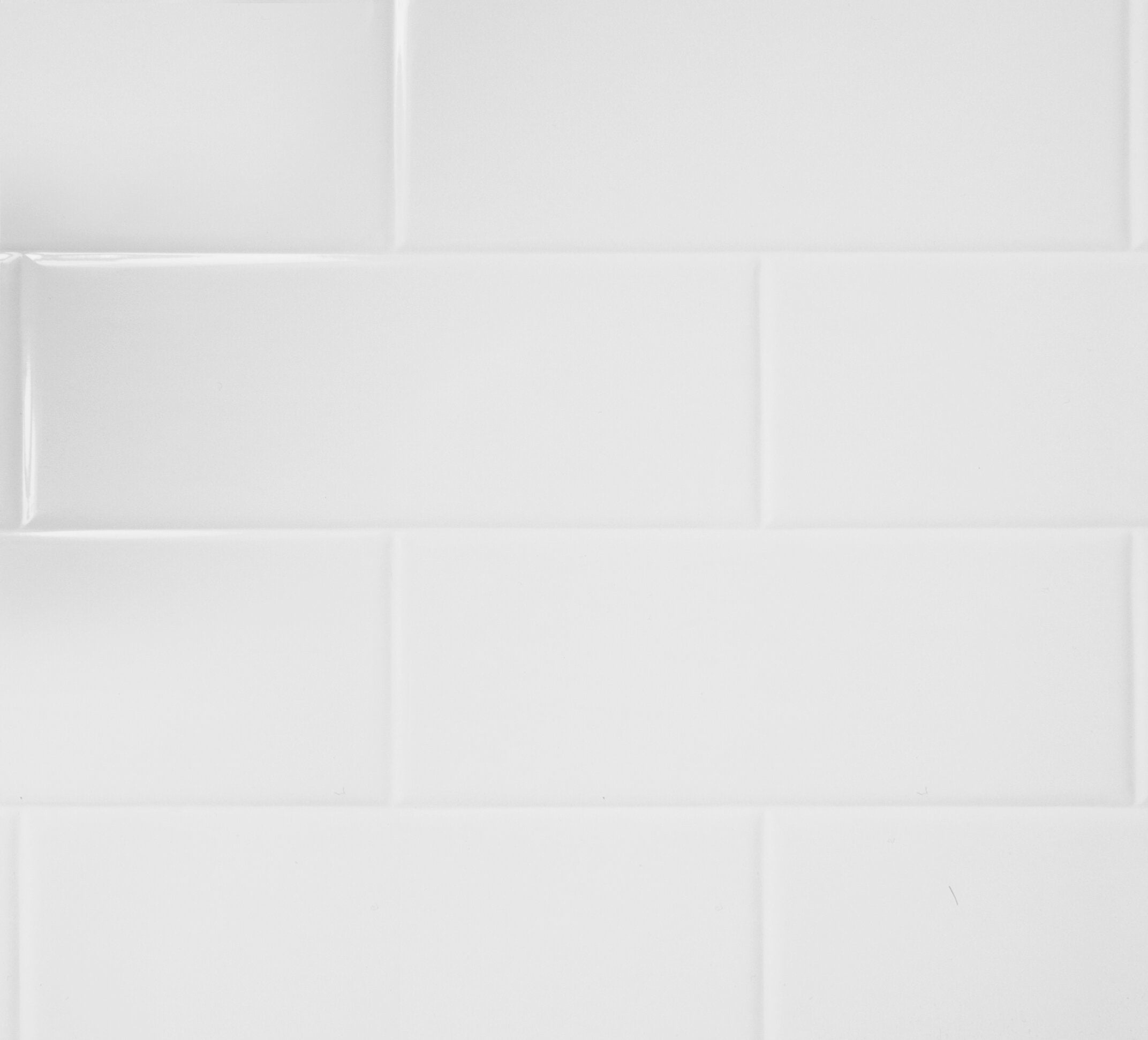 Metro Tile | Wetwall Metro Tile Wall Panels - Pure White Composite ...
