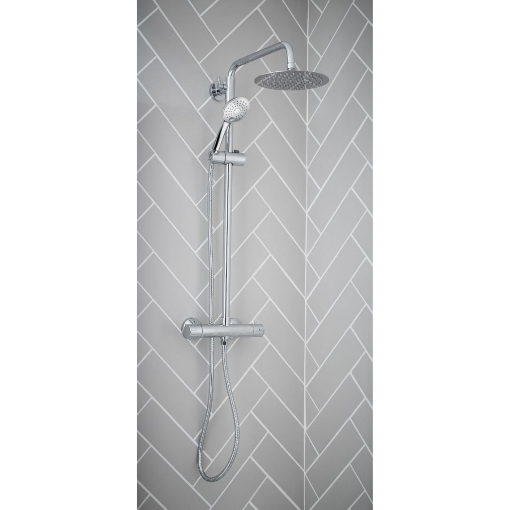 Frontline Sphere Shower Column | Showers | Frontline – Bath & More UK