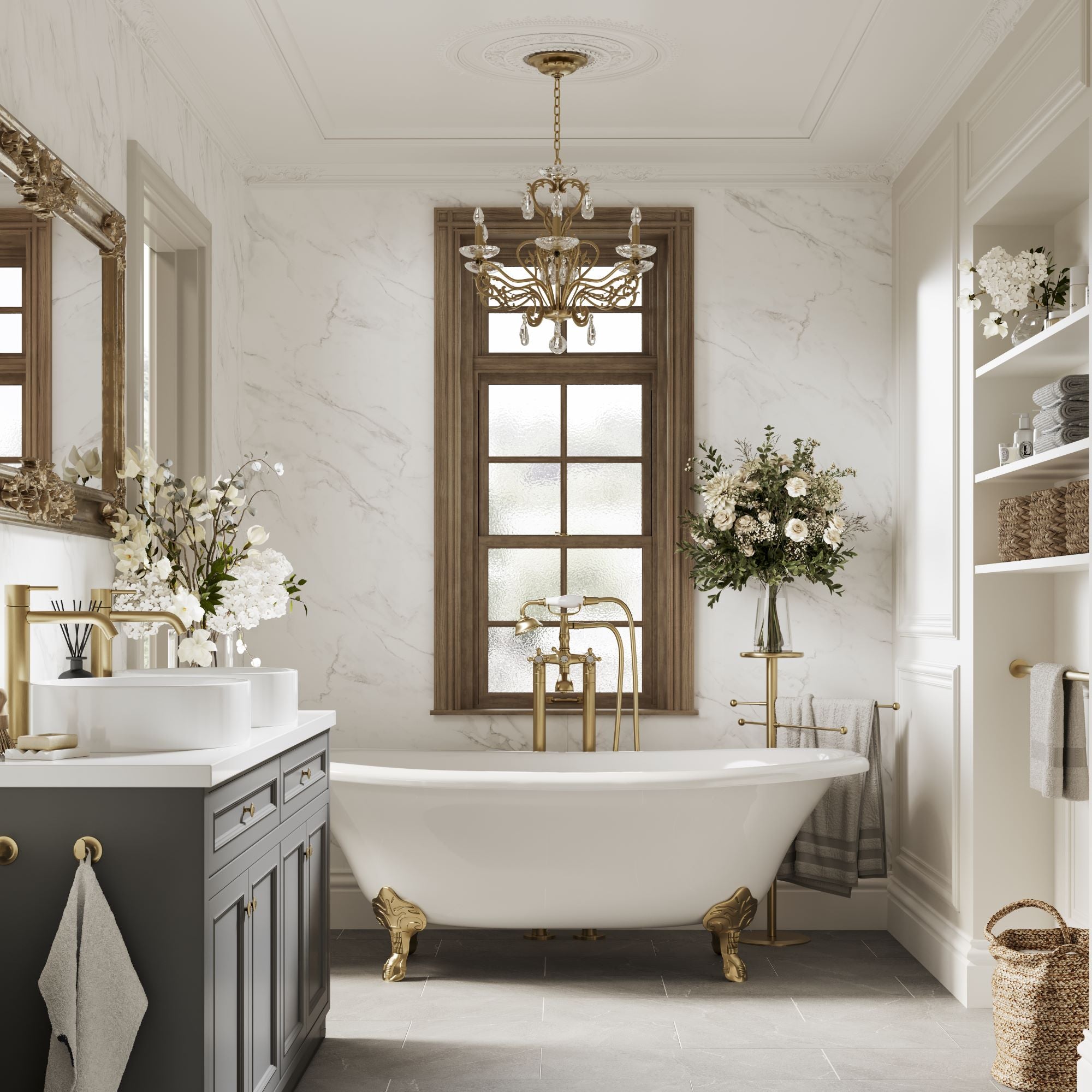 Crystal Marble | Multipanel Pure Wall Panels – Bath & More UK