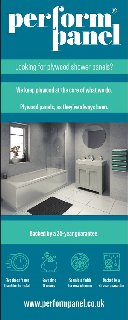 Perform Panel - Harmony Dandy Wood | Bathroom Wall Panels – Bath & More UK