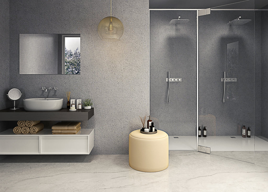 Perform Panel - Elegance Quartz | Bathroom Wall Panels – Bath & More UK