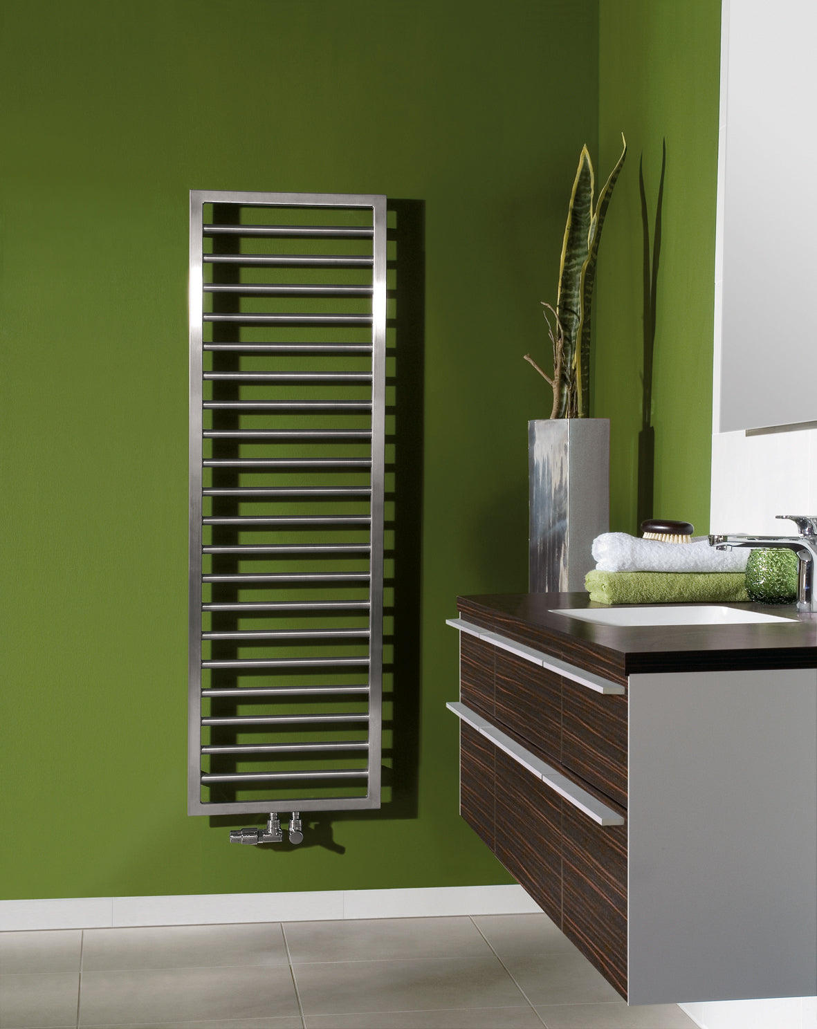 Subway Radiator - Stainless Steel | Zehnder – Bath & More UK