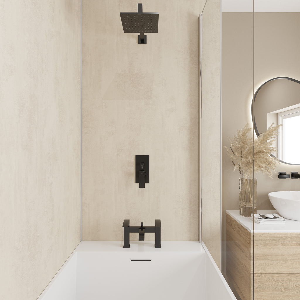 Venetian Plaster | Wetwall Mermaid Bathroom Wall Panels – Bath & More UK