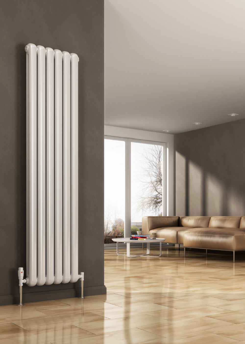 Reina Coneva Vertical Designer Radiator | Heating – Bath & More UK