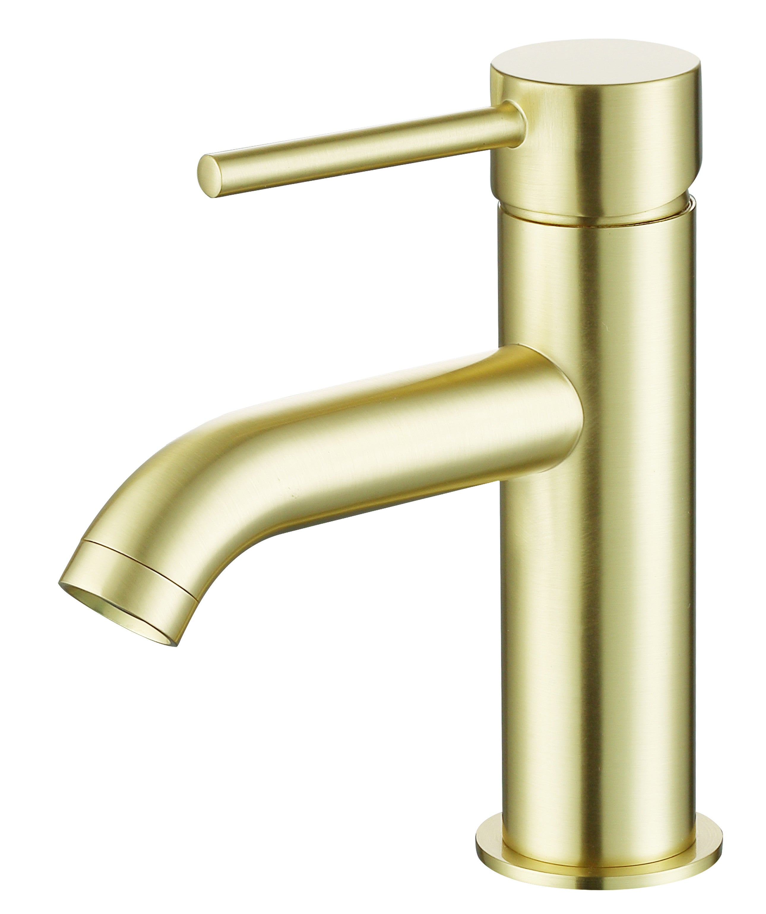 Frontline - Aqua Mineral Mini Basin Mono - Brushed Brass – Bath & More UK