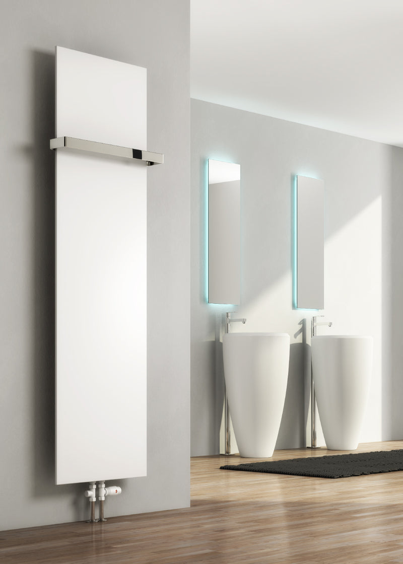 Reina Slimline Vertical Designer Radiator | Heating – Bath & More UK
