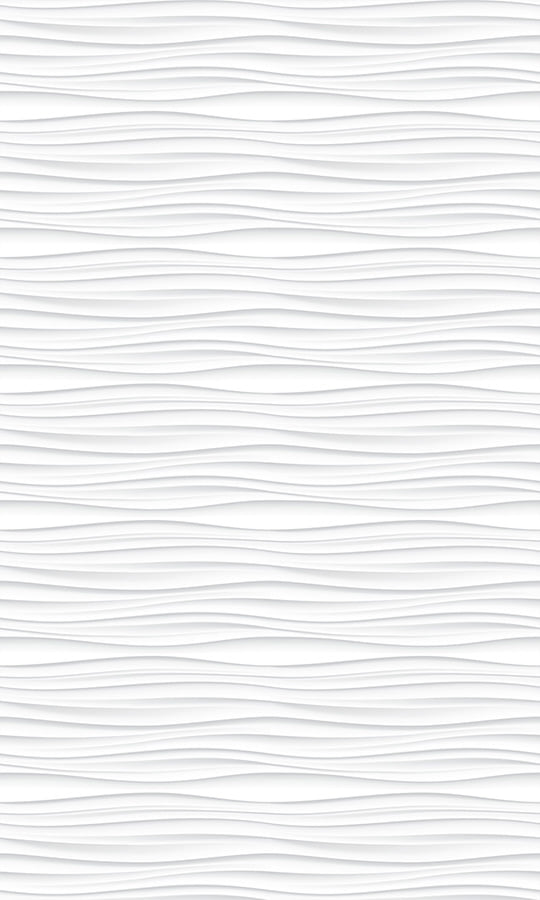 White Waves Wall Panel - Kinewall – Bath & More UK