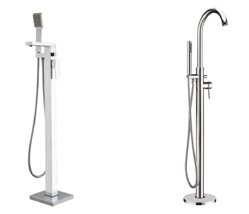 Frontline - Aqua Freestanding Bath Shower Mixer – Bath & More UK