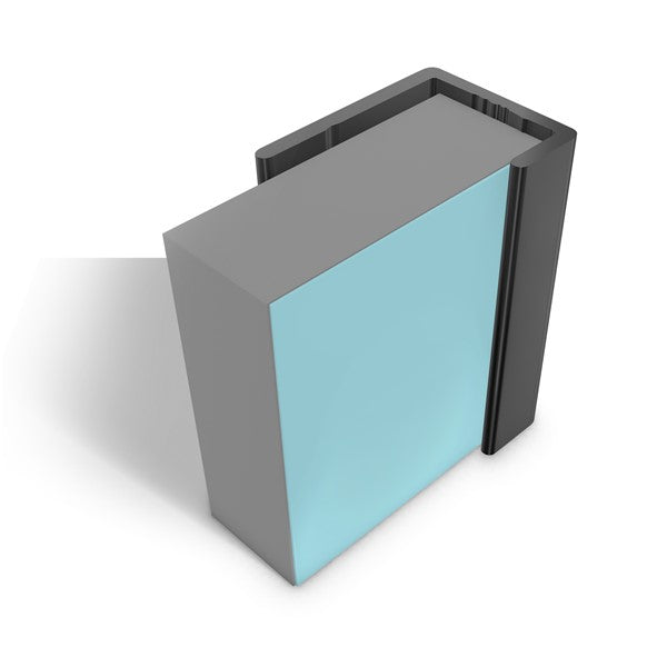 Type C End Cap - Multipanel Aluminium Trims – Bath & More UK